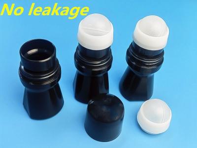 China HDPE Roll On Bottle 50ml 60ml Perfume Deodorant Container Cosmetic Plastic Roller Ball for sale