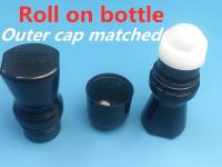 China HDPE Roll On Bottle 50ml 60ml Perfume Deodorant Container Cosmetic Plastic Roller Ball for sale
