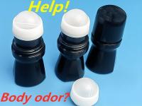 China 50ml 60ml HDPE Plastic Roll On Bottle for Deodorant Mosquito Repeller Cosmetic Packaging for sale
