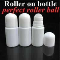 China White Plastic Roll On Bottle 60ml Roll On Containers For Essential Oils for sale