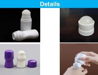 China 100ml Plastic Roll On Bottle PE Roller Ball Bottles For Essential Oils for sale