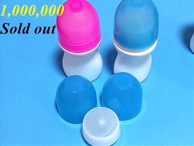China White HDPE Roll On Deodorant Bottle 30ml 50ml 60ml 75ml Empty Plastic Container for sale