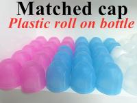 China 30ml 50ml 60ml HDPE Plastic Roll On Deodorant Bottle with Roller Ball for Body Odor for sale