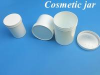 China PP Plastic Cosmetic Jar 250ml 500ml 950ml 1000ml Empty Face Cream Container with Screw Cap for sale