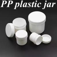 China PP Plastic Cosmetic Cream Jar 250ml 500ml 1000ml with Screw Cap for Ointment Packaging for sale