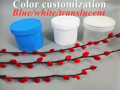 China PP Wide Mouth Cosmetic Jar 150ml 250ml 500ml 1000ml for Cream Lotion Ointment for sale