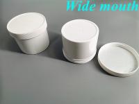 China OEM 150ml 250ml 500ml PP Plastic Cosmetic Jars with Screw Cap for Cream Scrub for sale