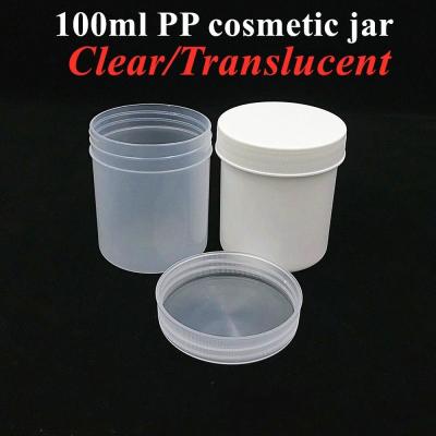 China Luxury 150ml 250ml 500ml 1000ml Empty PP Plastic Cream Jar for Cosmetic Face Body Lotion for sale