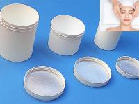 China 250ml 500ml 1000ml PP Plastic Skincare Jar Empty Cream Jar with Screw Cap for sale