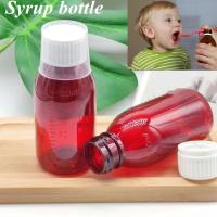 China 100ml 120ml 150ml Empty Round PET Syrup Bottle for Pharmaceutical Use with Screw Cap for sale