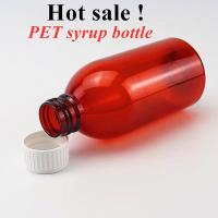 China Customized Empty Plastic Amber Syrup Bottle 100ml 120ml 150ml PET Oral Liquid Medicine Container for sale