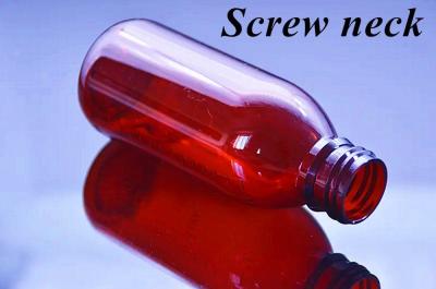 China PET Amber Oral Liquid Bottle 100ml 120ml 150ml for Cough Syrup Medicine Pharmaceutical Use for sale