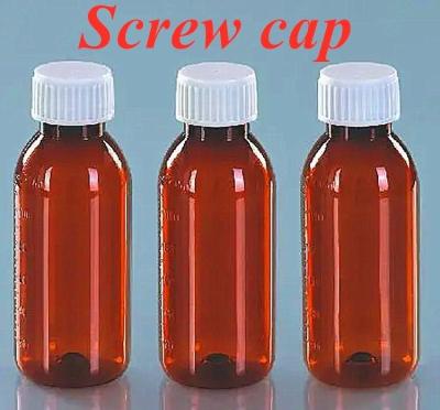 China Amber PET Syrup Bottles 120ml 150ml Pharmaceutical Grade YBB Standard for sale