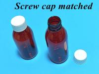 China ROPP CRC CAP Cough Bottles 100ml Empty Liquid Medicine Bottles for sale