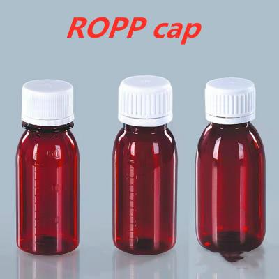 China Amber PET Cough Syrup Bottle 60ml 100ml 120ml Empty Oral Liquid Medicine Bottle for sale