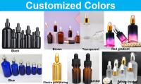 China White Frosted Glass Essential Oil Bottle 10ml 30ml 50ml with Dropper for Serum for sale