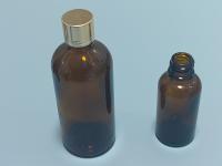 China Amber Glass Dropper Bottle 10ml 20ml 30ml 50ml Essential Oil Packaging with Childproof Cap for sale