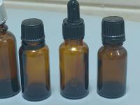 China Amber Glass Essential Oil Bottle 10ml 30ml 60ml for Serum Packaging for sale
