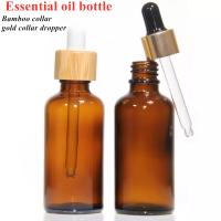 China Customized Amber Glass Dropper Bottles 10ml 20ml 30ml 50ml 60ml for Essential Oil Serum Skincare for sale