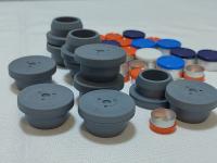 China Pharmaceutical Butyl Rubber Stopper for Lyophilized Glass Vials 13mm 20mm 28mm Grey for sale