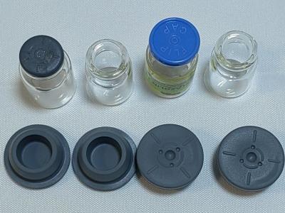 China Grey Butyl Rubber Stopper for Pharmaceutical Vials 13mm 20mm 28mm 32mm for sale