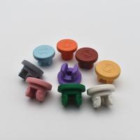 China Pharmaceutical Bromobutyl Rubber Stopper 13mm 20mm 28mm for Glass Vials OEM Custom Colors for sale