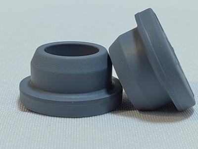 China Medical Grey Lyophilization Butyl Rubber Stopper 13mm 20mm 32mm for Injection Vials for sale