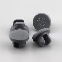 China Pharmaceutical Butyl Rubber Stopper 20mm 28mm 32mm for Glass Vials Infusion Bottle GMP for sale