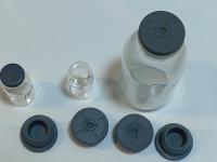 China Medical Butyl Rubber Stoppers 20mm 23mm for Pharmaceutical Lyophilization Glass Vials for sale