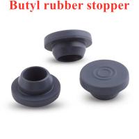 China Sterile Lyophilization Butyl Rubber Stopper 13mm 20mm 28mm for Pharmaceutical Glass Vials for sale