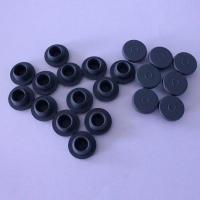 China Pharmaceutical Grade Silicone Borominated Rubber Stopper 13mm 20mm 28mm for Glass Injection Vial for sale