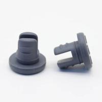 China Medical Grey Butyl Rubber Stopper 13mm 20mm 28mm 32mm for Lyophilization Glass Vials Infusion Bottles for sale