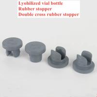China Pharmaceutical Bromobutyl Rubber Stopper for Glass Vial 13mm 20mm 28mm for sale
