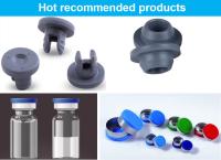 China GMP Sterile Butyl Rubber Stopper 13mm 20mm 28mm 32mm for Glass Infusion Bottle Pharmaceutical for sale