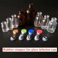 China Grey Bromobutyl Rubber Stopper 32mm for Injection Vials Pharmaceutical Grade for sale