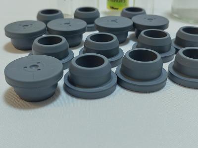 China Chlorobutyl Rubber Stopper for Freeze Dried Glass Vial and Infusion Bottle 13mm 20mm 28mm 32mm for sale