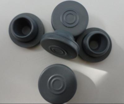China Chlorobutyl Rubber Stopper 13mm 20mm 28mm 32mm for USP Glass Infusion Bottle Closures for sale