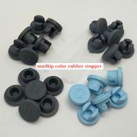 China Sterilized Butyl Rubber Stopper 13mm 20mm 28mm for Glass Vaccine Vial Pharmaceutical Use for sale