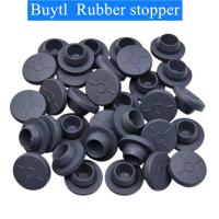 China Chlorobutyl Medical Rubber Stopper 13mm 20mm 28mm 32mm for Pharmaceutical Glass Vials for sale