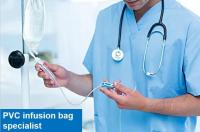 China Disposable Medical PVC Sterile Saline IV Infusion Bag 250ml 500ml 1000ml for sale