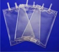 China Disposable PVC IV Infusion Bag 250ml 500ml Large Volume Intravenous Fluid Pressure Transport Solution Bag for sale