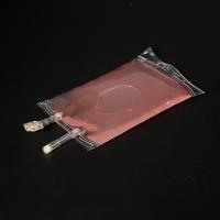 China Medical PVC Empty IV Infusion Bag 100ml 500ml Single Port Double Port with Stopper for sale