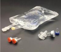 China Disposable PVC Medical Infusion Bags 100ml to 5000ml DEHP Free IV Fluid Solution Bags for sale