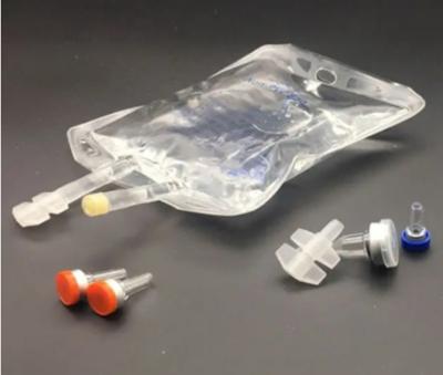 China Disposable PVC Medical Infusion Bags 100ml to 5000ml DEHP Free IV Fluid Solution Bags for sale