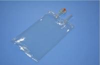 China Medical PVC IV Infusion Bags 250ml 500ml Sterile Water Empty Saline Bags Double Tube for sale