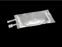 China Transparent 100ml 250ml Disposable Infusion Bag With Two Ports for sale