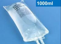 China Non Toxic PVC Sterile Infusion Bag 100ml 500ml Double Tube Butterfly Twist Off for sale