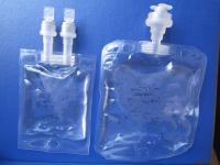 China Disposable Non PVC IV Infusion Bag 1000ml Double Port Normal Saline Sodium Chloride for sale