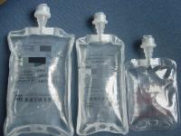 China Disposable Non PVC IV Infusion Bag 1000ml Double Port Normal Saline Sodium Chloride for sale