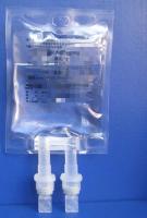 China Disposable Non PVC IV Infusion Bag 1000ml Double Port Normal Saline Sodium Chloride for sale